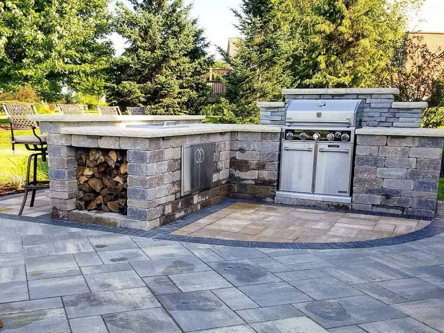 Outdoor Kitchens | Kildeer, Lake Zurich, Barrington, IL | Blade Runners ...